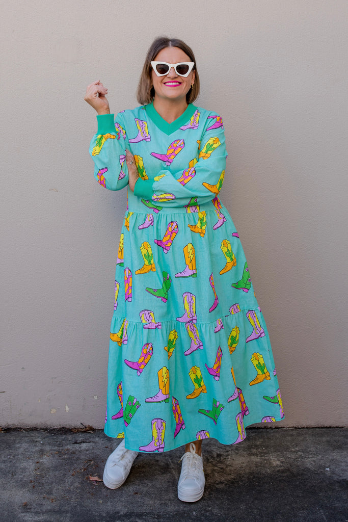 Honky Tonk Dahlia dress | Jericho Road Clothing