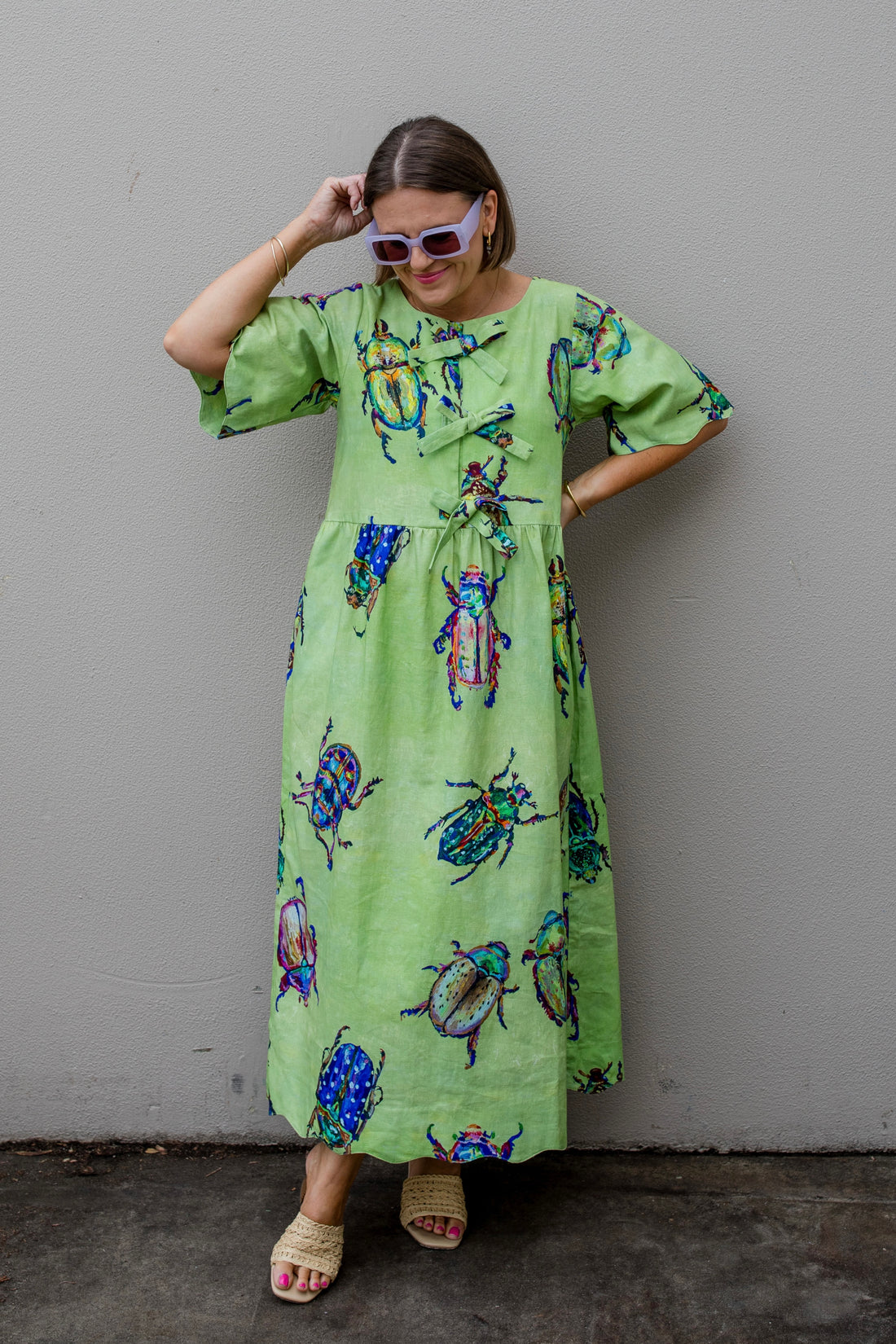 PRE-ORDER Christmas Beetle Wavy Dress – Jericho Road Clothing